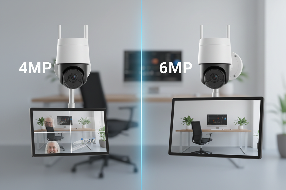 4MP vs 6MP Security Cameras: Complete Buyer's Guide 2026 | Resolution ...