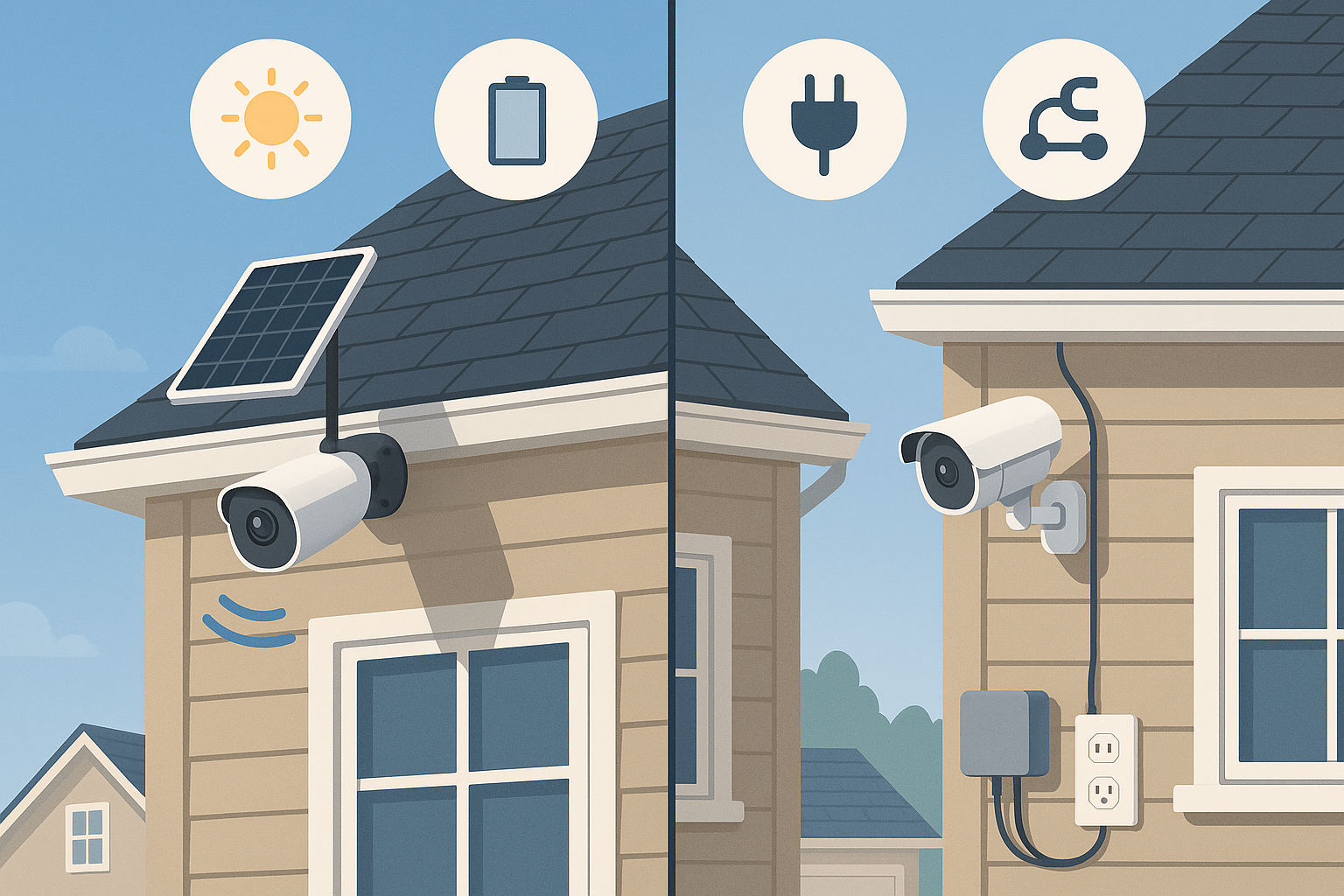Choosing Between Solar Security Cameras and Wired Systems What ...