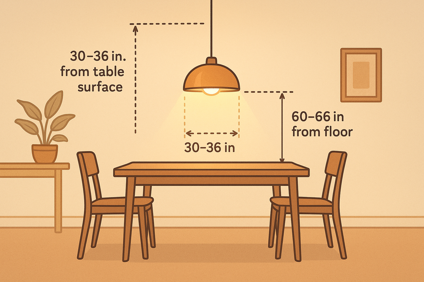 How to Find the Perfect Dining Pendant Height for Your Table