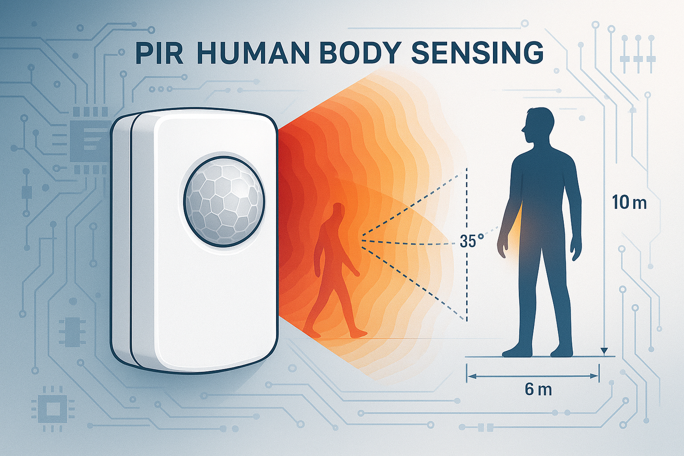 What Is PIR Human Body Sensing Technology and How Does It Detect Motion