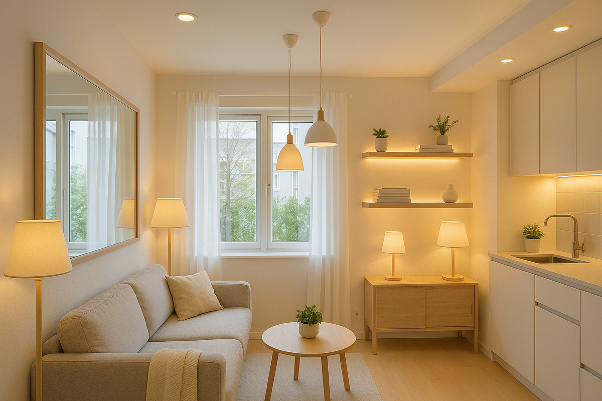 Small Space Lighting Hacks: Make Rooms Look Bigger Instantly