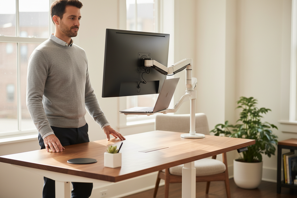 Standing Desk Benefits: Why Every Remote Worker Needs One in 2025